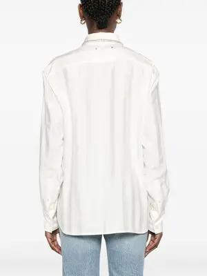 GOLDEN GOOSE Striped Shirt - Neutrals