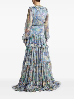 Etro Floral Maxi Dress