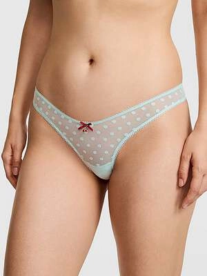 Pink Wink™ Micro Thong Panty Blue