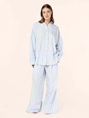 Victoria's Secret Papinelle Amelie Oversized Pj Set - Multicolored