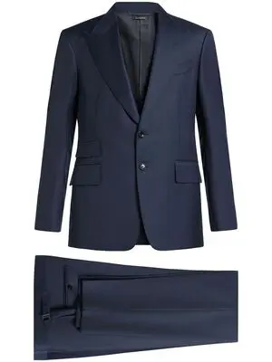 TOM FORD Single-breasted Suit - Blue