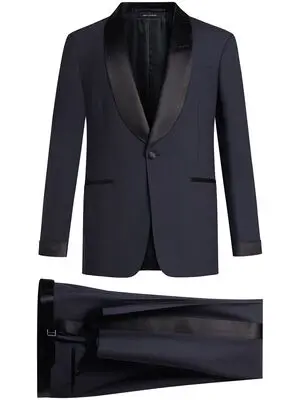 TOM FORD Satin-trim Suit