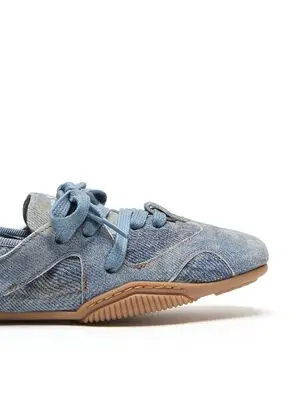 Acne Studios Drawstring Trainers - Blue