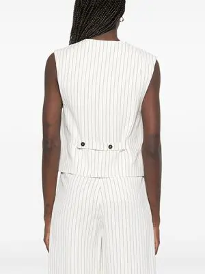 Loulou De Saison Striped Waistcoat