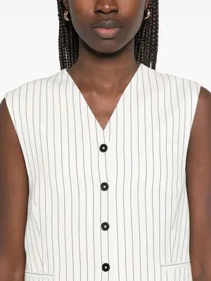 Loulou De Saison Striped Waistcoat