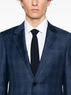 Zegna Checked Suit