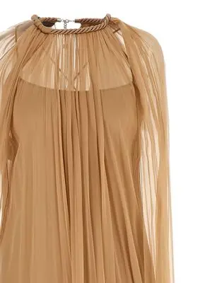 Alberta Ferretti Chiffon Maxi Dress