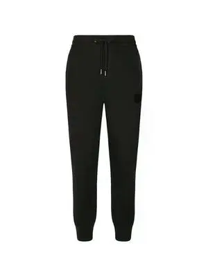 Dolce & Gabbana Pressed-crease Trousers - Black