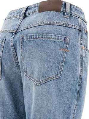 Brunello Cucinelli Tapered Jeans - Blue