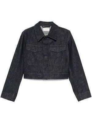 LEMAIRE Two Pocket Cropped Jacket - Blue