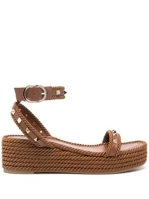 Valentino Garavani 45mm Rockstud Espadrilles