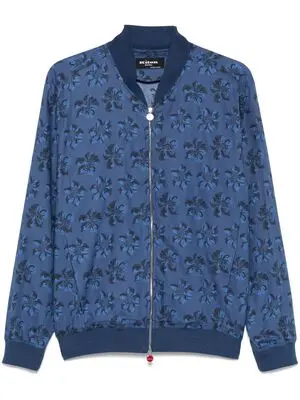 Kiton Floral-print Bomber Jacket