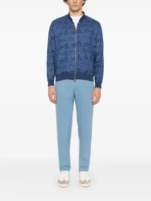 Kiton Floral-print Bomber Jacket