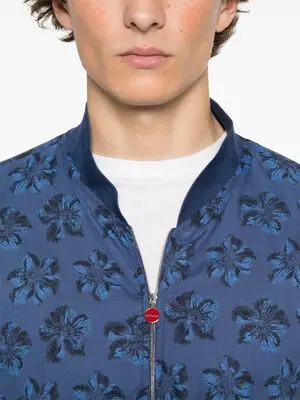 Kiton Floral-print Bomber Jacket