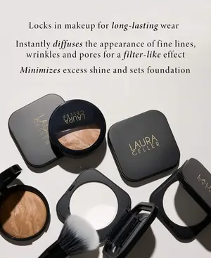 Laura Geller Beauty Matte Maker Translucent Setting Powder - No Color