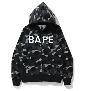 A BATHING APE Gradation Camo Full Zip Hoodie