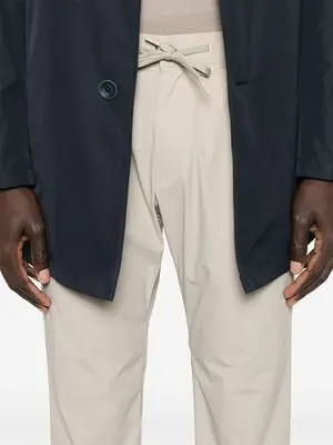 Herno Pleated Tapered Trousers