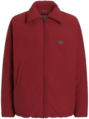 Dolce & Gabbana Logo-plaque Bomber Jacket