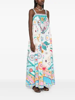 Camilla Wide-strap Maxi Dress