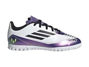 Adidas F50 Club Turf Sneakers - Cloud White/core Black/purple