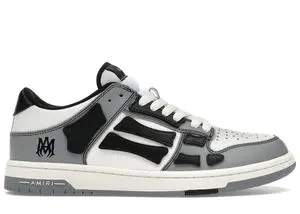 Amiri Varsity Skel Top Low Sneakers - Black