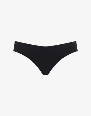 THIRDLOVE Zero Edge™ Invisible Thong Panty - Black