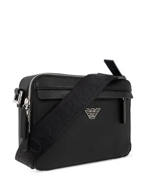 Emporio Armani Zippered Messenger Bag