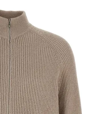 Brunello Cucinelli Knitted Cardigan - Neutrals