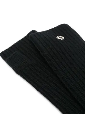 Maje Knitted Fingerless Gloves