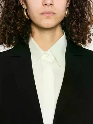 Giorgio Armani Charmeuse Shirt - Neutrals