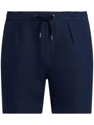 Ralph Lauren Purple Label Linen Shorts - Blue