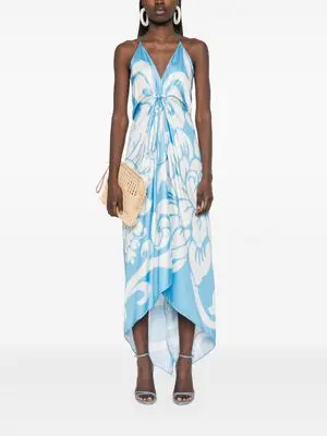 Etro Graphic-print Dress - Blue