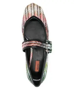 Missoni Woven Ballerina Shoes