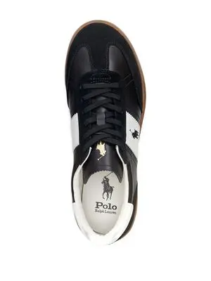 Polo Ralph Lauren Heritage Aera Logo Sneakers - Black