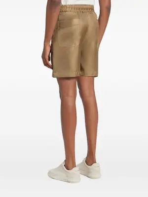 TOM FORD Silk Shorts - Brown