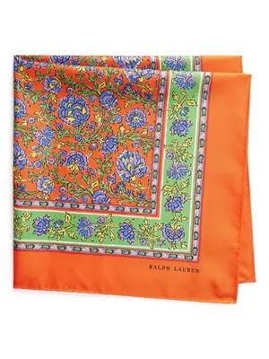 Polo Ralph Lauren Silk Scarf - Orange