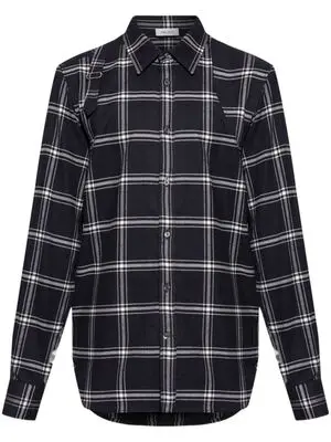Alexander McQueen Plaid Harness Shirt