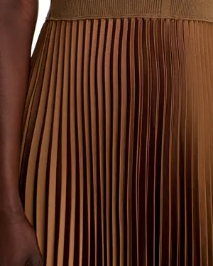 BOSS Fadrid Pleated Skirt Dress
