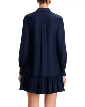 Cinq À Sept Lelaina Button Front Shift Dress
