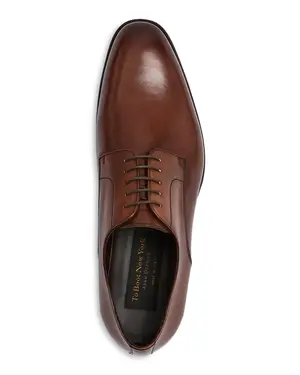 To Boot New York Plain Toe Oxfords - Medium Brown