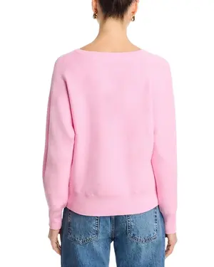 T Tahari Heart Stitch Sweater