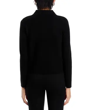 T Tahari Convertible Collar Jacket - Black