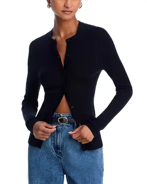 A.L.C. Fisher Textured Cardigan - Black