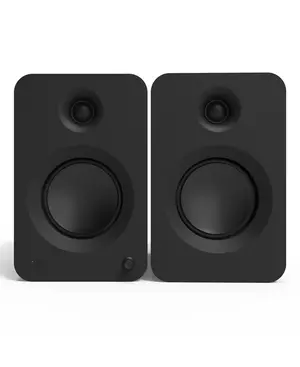 KANTO Ren Powered Bluetooth Bookshelf Speakers Pair - Matte Black