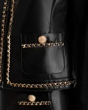 Generation Love Jemmy Chain Faux Leather Jacket