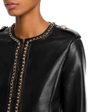 Generation Love Jemmy Chain Faux Leather Jacket