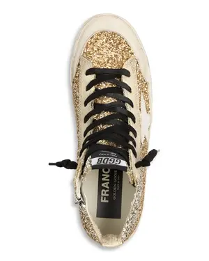 GOLDEN GOOSE Francy Penstar High-top Sneakers - Platinumiv