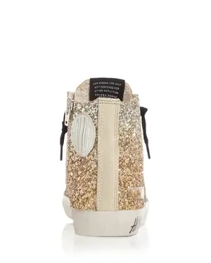 GOLDEN GOOSE Francy Penstar High-top Sneakers - Platinumiv