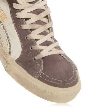 GOLDEN GOOSE Slide High-top Sneakers - Whitecinde
