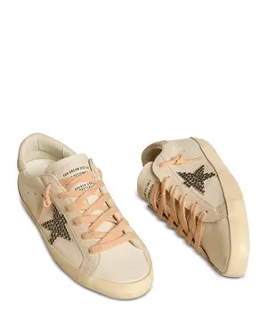GOLDEN GOOSE Super Star Sneakers - White/beige